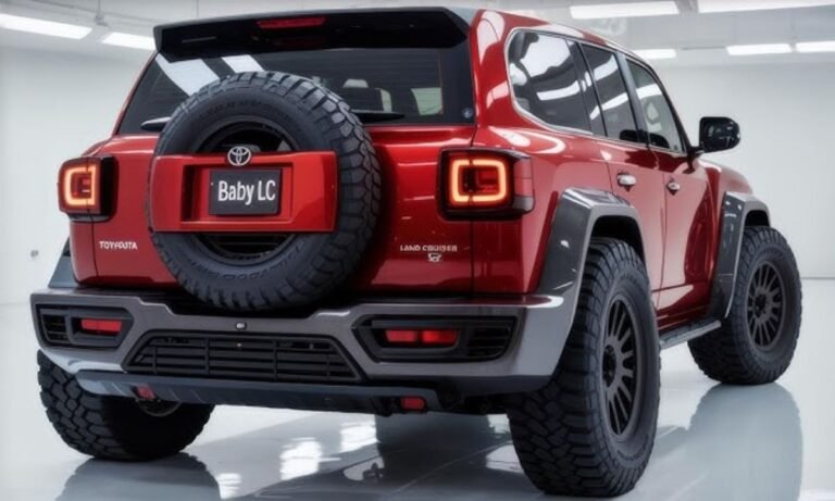 2026 Baby Land Cruiser Unveiled: Modern Compact SUV With Rugged Styling ...