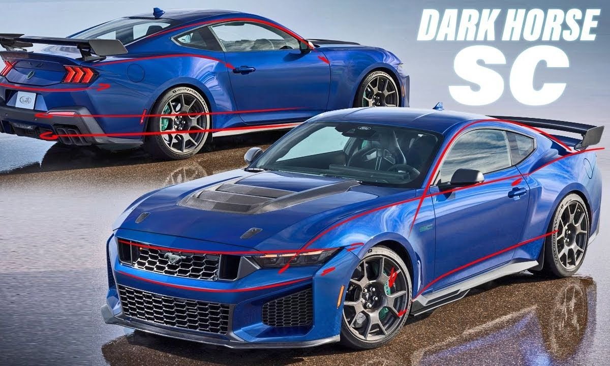 The 2026 Ford Mustang Dark Horse SC is the Performance Car Industry's ...