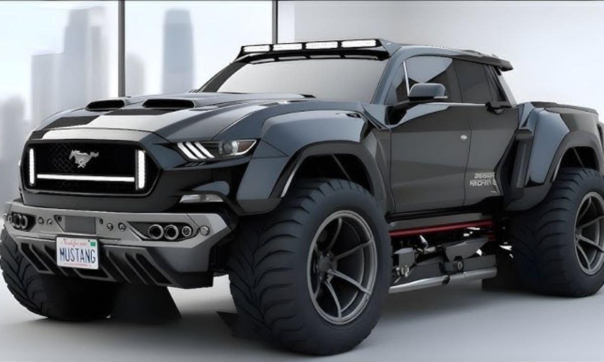 2026 Ford Mustang Pickup Truck Officially Unveiled – V8 Power Meets ...